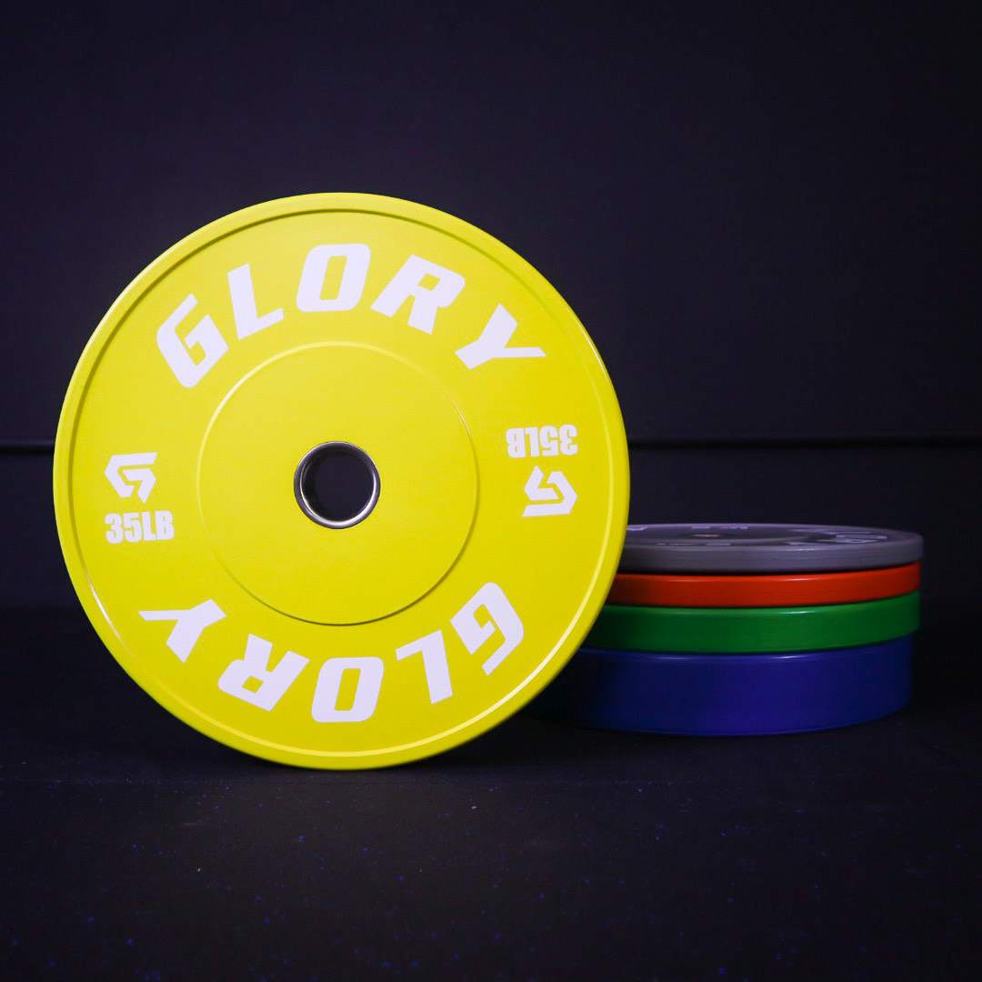 Colored Training Bumper Plates – GLORY FITNESS EQUIPMENT